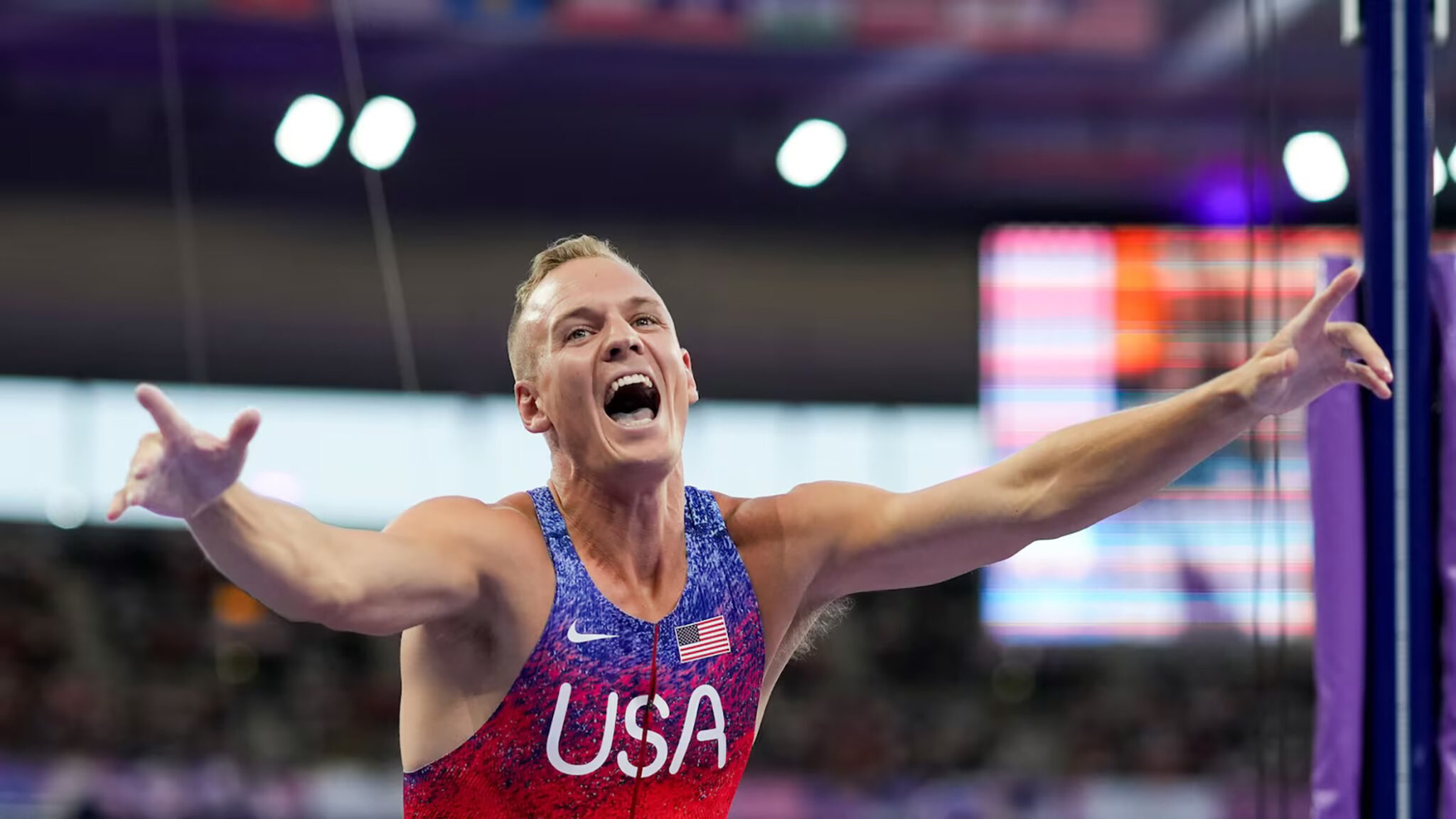 Olympic silver medalist Sam Kendricks: A champion in pole vault and at ...