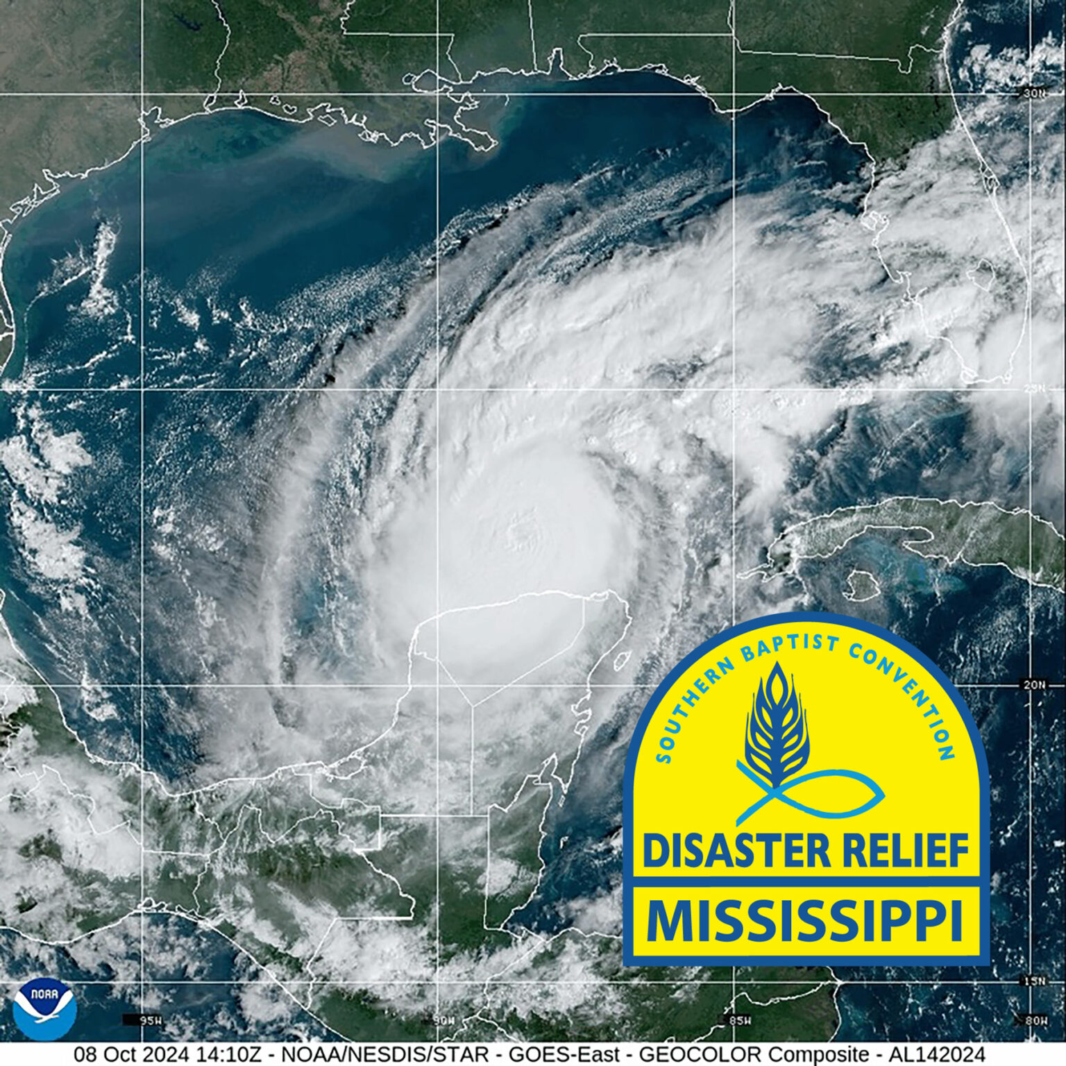 Disaster Relief volunteers sought ahead of Milton landfall