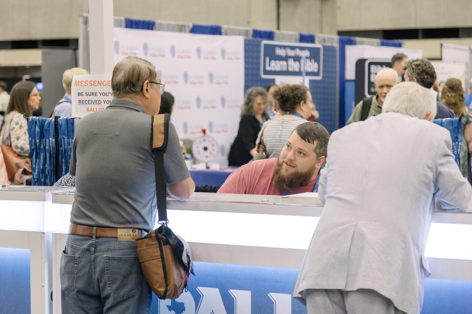 MS volunteers help Southern Baptist Convention run smoothly