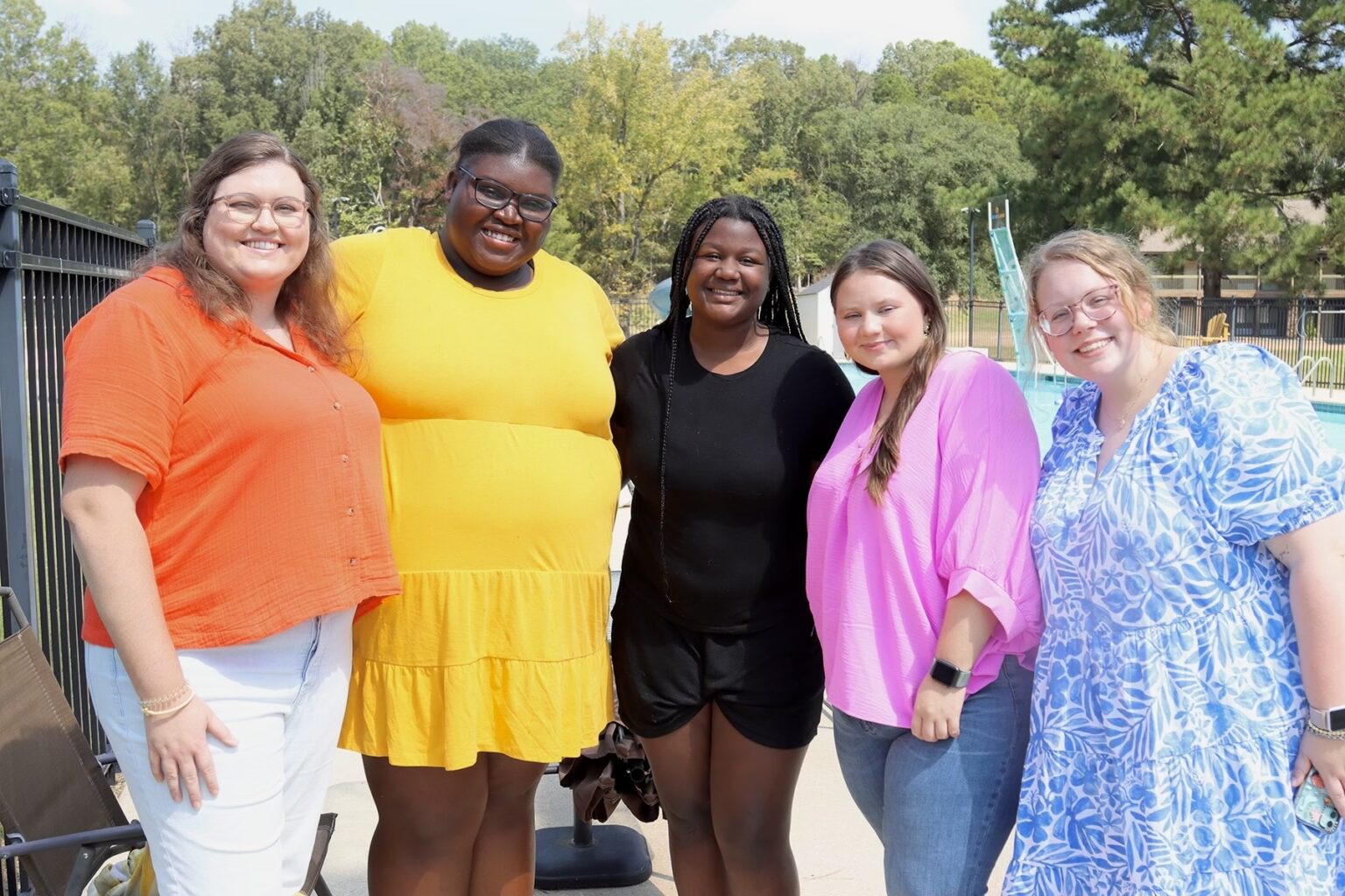 Summer camper returns for baptism in Garaywa pool