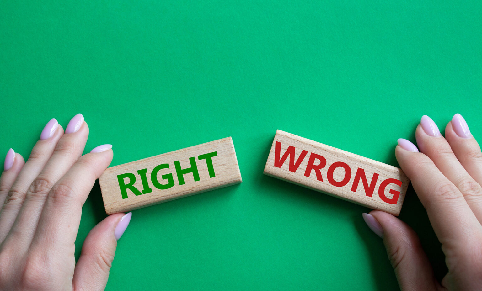 IN THE MARGINS: When right and wrong become just opinions